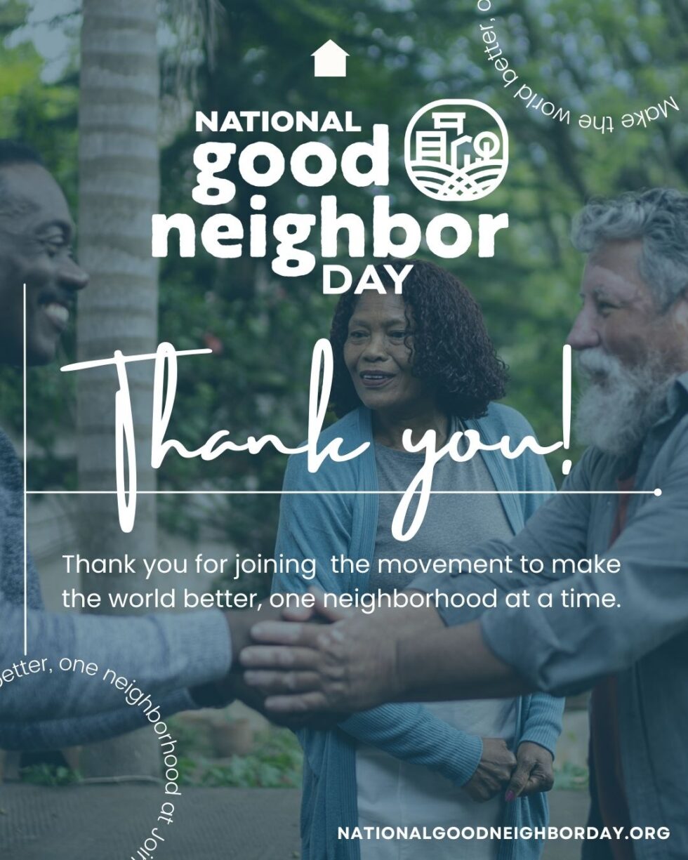 Good Neighbor Day - The Hopeful Neighborhood Project